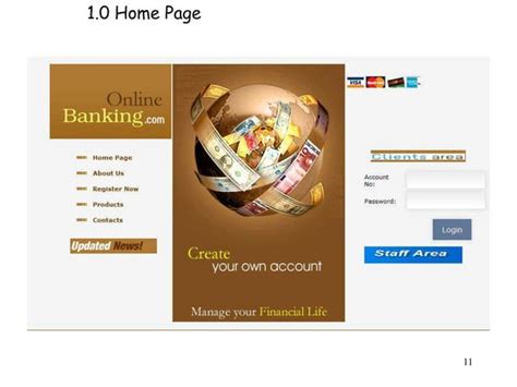 Java Project Report Online Banking System Ppt