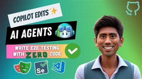 karthik k k on linkedin github copilot edits playwright ai agent