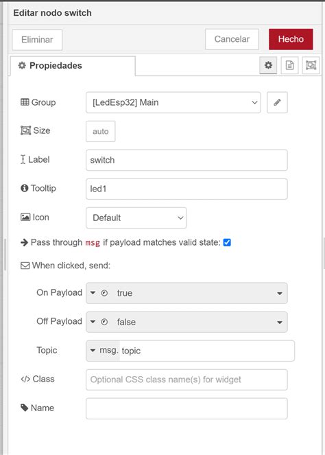 Node Red Programa Ejemplo Microcontrolador Esp32 Alciro Documents