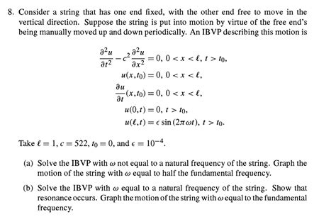 Please Solve Using Fourier Series Not Seperation Of