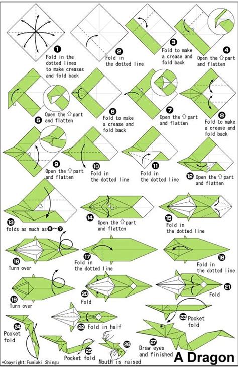 Origami Instructions Printable