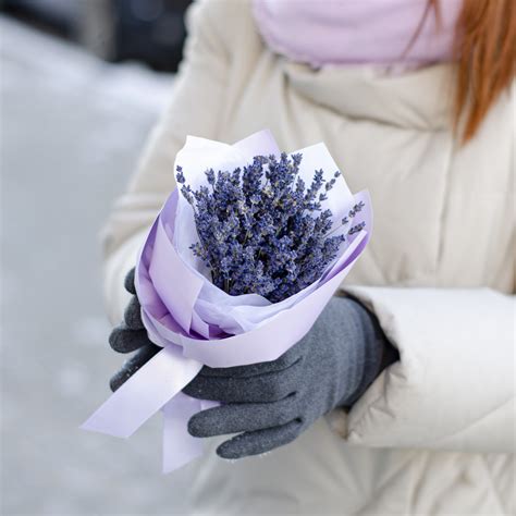 Купить Букет из лаванды (сухоцвет) — Доставка цветов MixFlowers ...