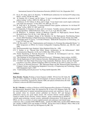 HIGH PERFORMANCE ETHERNET PACKET PROCESSOR CORE FOR NEXT GENERATION NETWORKS PDF