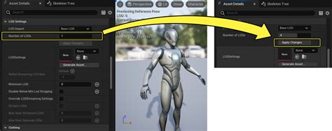 Unreal Engine でのスケルタルメッシュの Lod Unreal Engine 54 ドキュメンテーション Epic