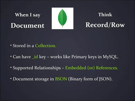 mongodb training tutorial in bangalore ppt