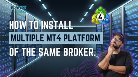 how to install multiple mt4 platform of the same broker youtube