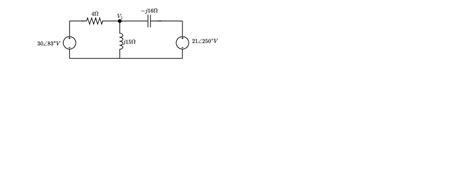 solved solve for the node voltage v1 ﻿in the circuit given