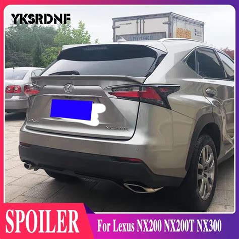 Abs 소재 자동차 트렁크 윙 스포일러 렉서스 Nx 시리즈 Nx200200t Nx300300h 리어 윈도우 스포일러