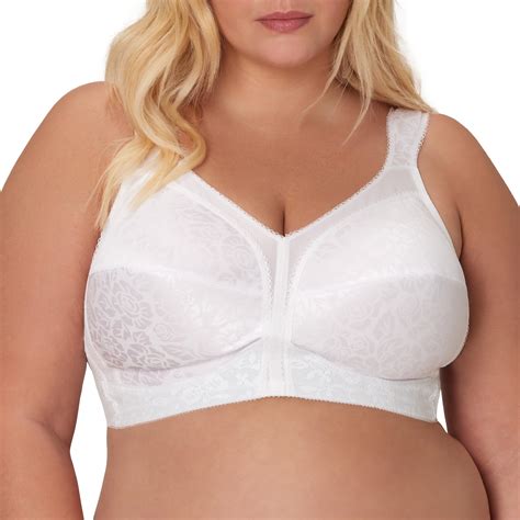 Playtex Womens 18 Hour Comfort Strap Wireless Bra Full Coverage With 4