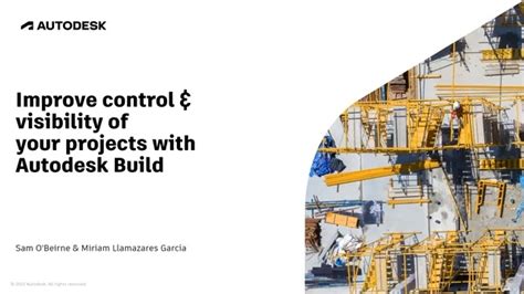 EMEA Improve Control And Visibility Of Your Projects With Autodesk Build