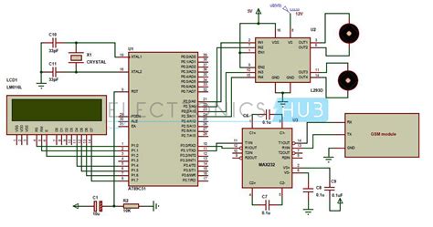 Microcontroller At89s52 Circuit Diagram Circuit Diagram