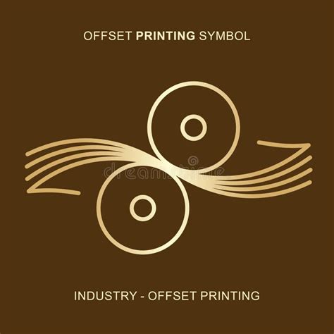 Offset Printing Symbol Stock Vector Illustration Of Paper 264609947