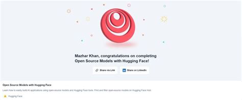 Ai Huggingface Machinelearning Deeplearning Chatbots Nlp Muhammad Mazhar Ahmad Khan