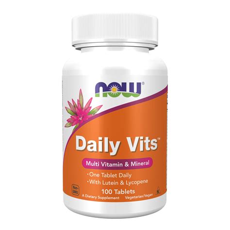 Now Daily Vits 100 Tablet