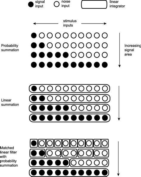 three possible summation scenarios the schematic follows that of