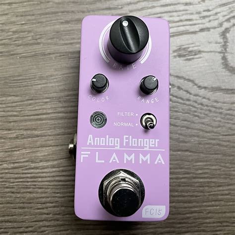 Flamma Analog Flanger Pedal Reverb
