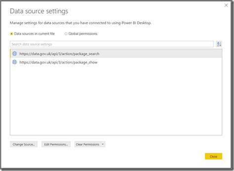chris webb s bi blog credentials data privacy settings and data sources in power query power