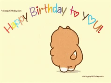 Cute Happy Birthday  Tenor