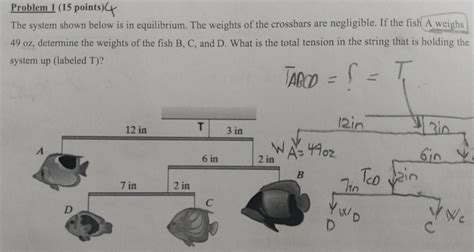 solved problem 1 15 points 4 the system shown below is in