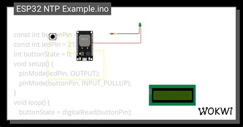 Esp32 Ntp Example Ino Copy Wokwi Arduino And Esp32 Simulator Eroppa