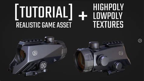 Artstation Tutorial Realistic Game Assets Tutorials Realistic Games Game Assets Tutorial