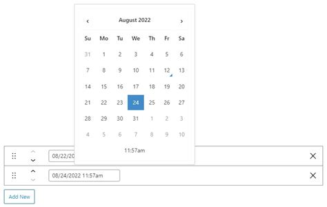 Repeatable Datetime Field Ui · Issue 6857 · Pods Frameworkpods · Github
