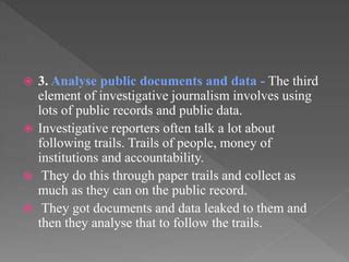 Investigative Journalismpptx