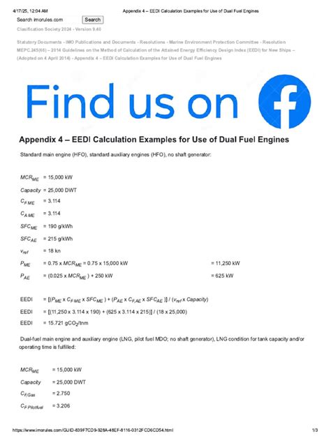 Eedi Calculation Examples Pdf