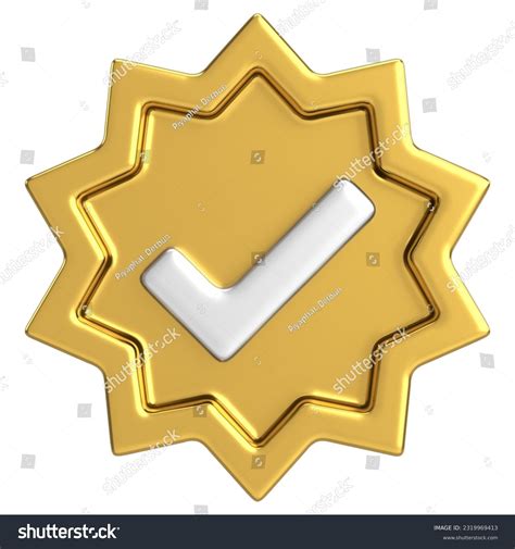 3d Checkbox Check Mark 3d Illustration Stock Illustration 2319969413