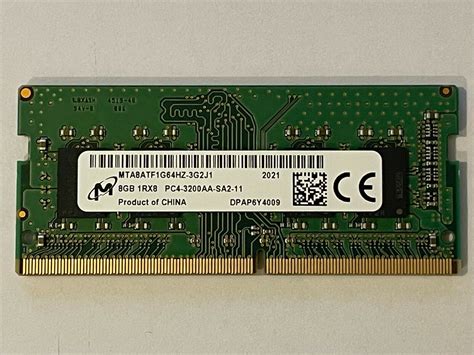 NEW HP PAVIL 15-DY1051WM 8GB 1RX8 DDR4 3200 RAM MEMORY 937236-855 ...