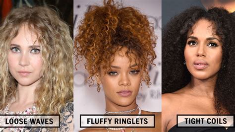 Curly Hair Types Chart How To Find Your Curl Pattern Allure Atelier