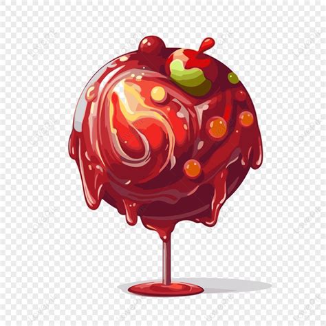 사탕 사과만화클립 아트상표 Png 일러스트 무료 다운로드 Lovepik