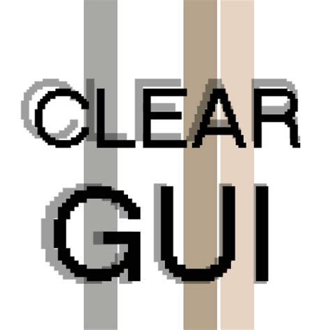 Clear GUI Minecraft Resource Packs CurseForge