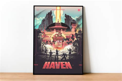 Haven Valorant Haven Valorant Map Valorant Poster Valorant Map Etsy
