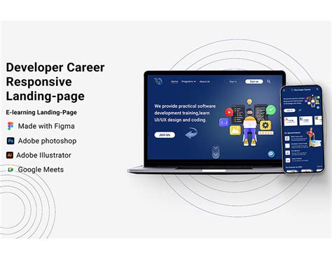 Developer Career Landing Page On Behance