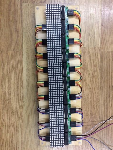 Max7219 10 Pieces Leds And Multiplexing Arduino Forum