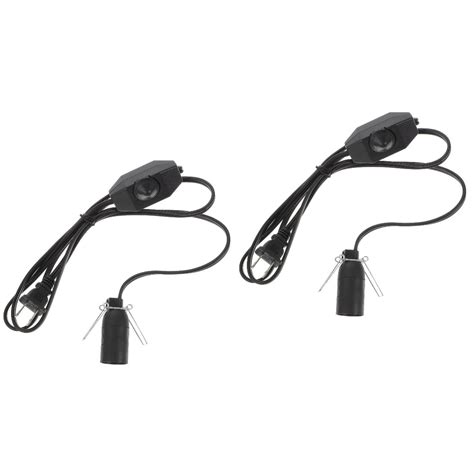 Pcs Cord With Dimmer Control E Light Socket Light Socket Plug Us