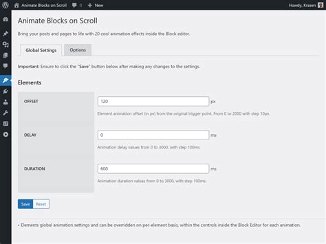 Block Editor Animations Animate Blocks Wordpress Plugin