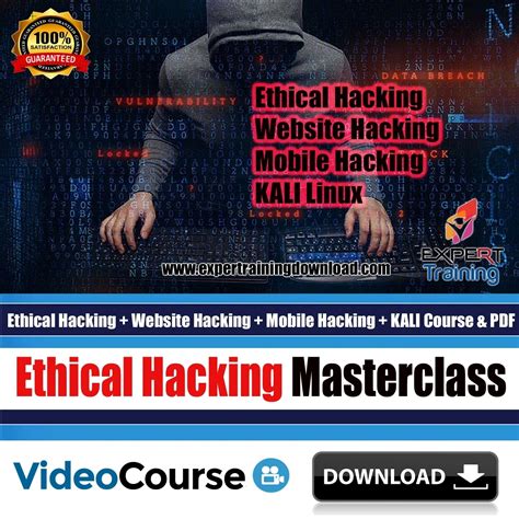 ethical hacking website hacking mobile hacking kali course