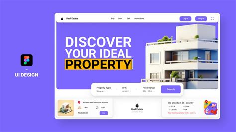 Simple And Unique Real Estate Website Ui Design In Figma Step By Step