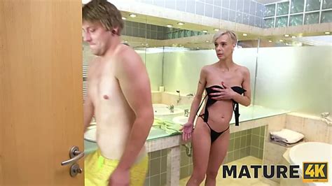 Noisy Young Neighbor Knows How To Satisfy Old Angry Woman Belinda Bee