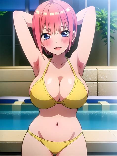 Nakano Ichika Go Toubun No Hanayome Drawn By Kaptxin Danbooru