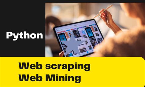 Help in web scraping and data scraper using python