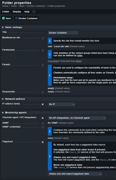 Checkmk Docker Containers As Hosts Hostlab Tech