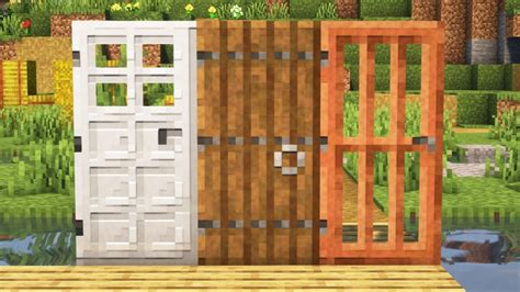 Minecraft How To Make A Door Cultured Vultures