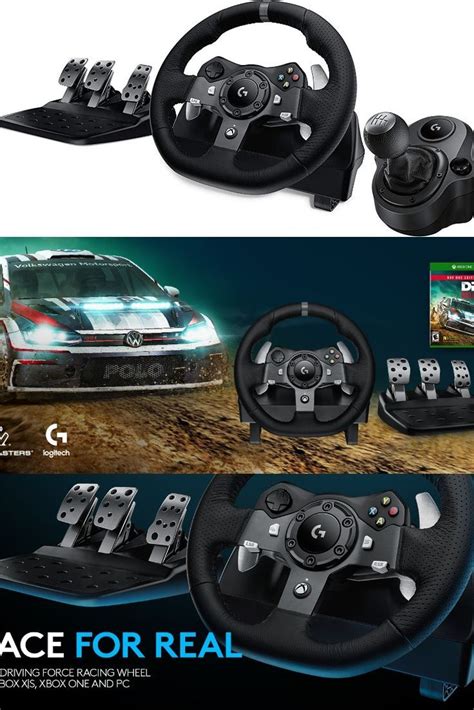 Logitech G Driving Force Racing Wheel Logitech G Driving Force Shifter Bundle