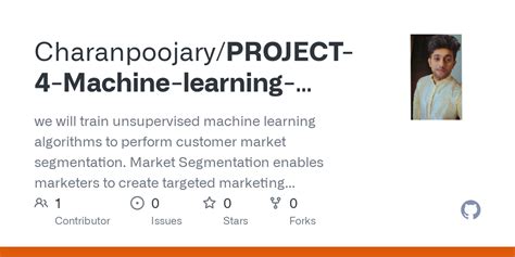 Github Charanpoojary Project 4 Machine Learning Customer Segmentation We Will Train