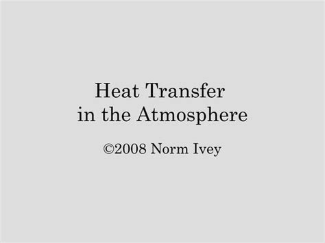 Radiation Heat Transfer Pptx