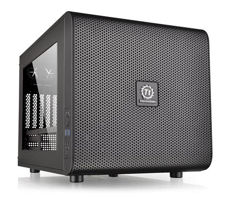 Buy ThermaltakeCore V21 SPCC Micro ATX, Mini ITX Cube Gaming Computer ...