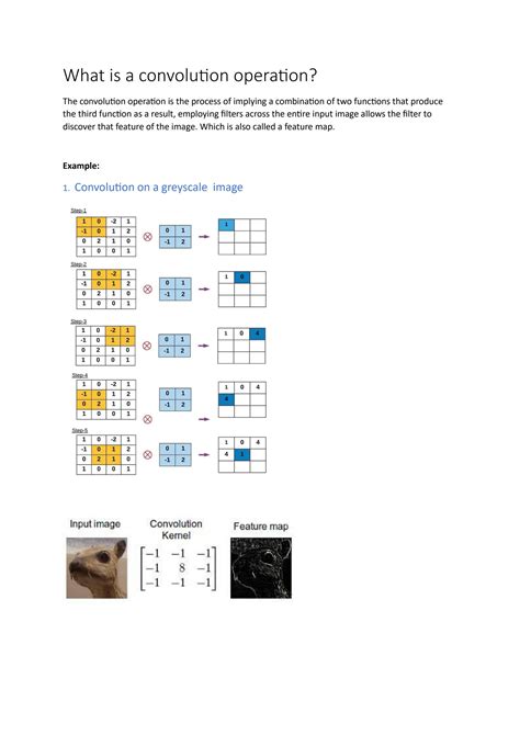 Solution Convolutional Operations Deep Learning Studypool